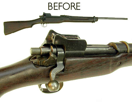 US Model 1917 Enfield service rifle restoration